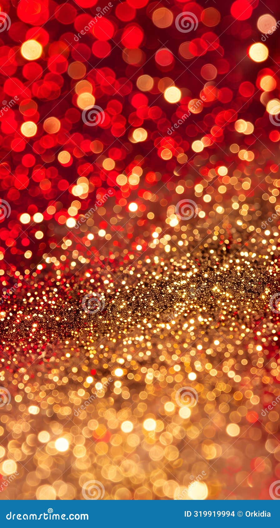 Red and Gold Glitter Background Design Stock Illustration ...