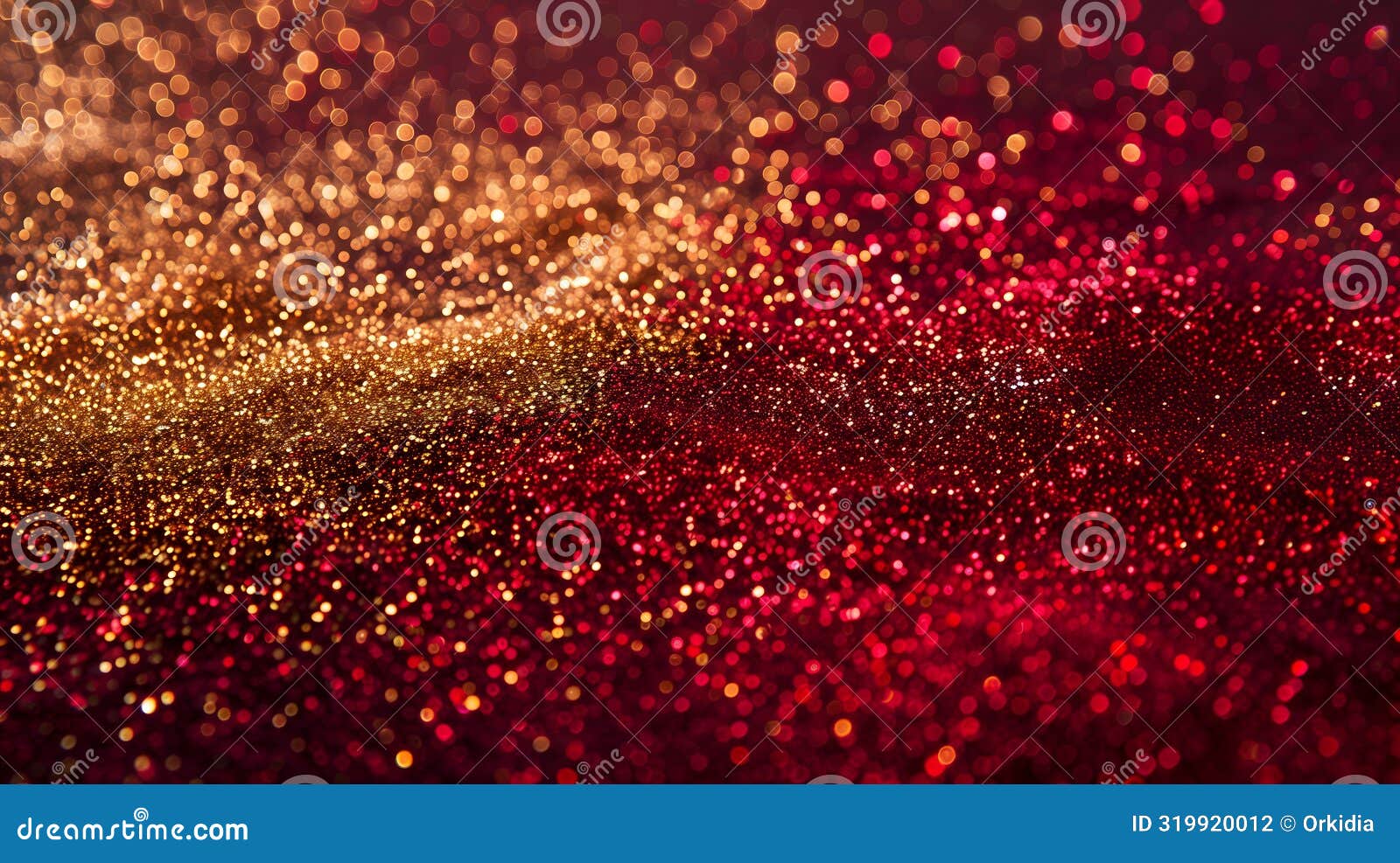 Red and Gold Glitter Background Design Stock Illustration ...