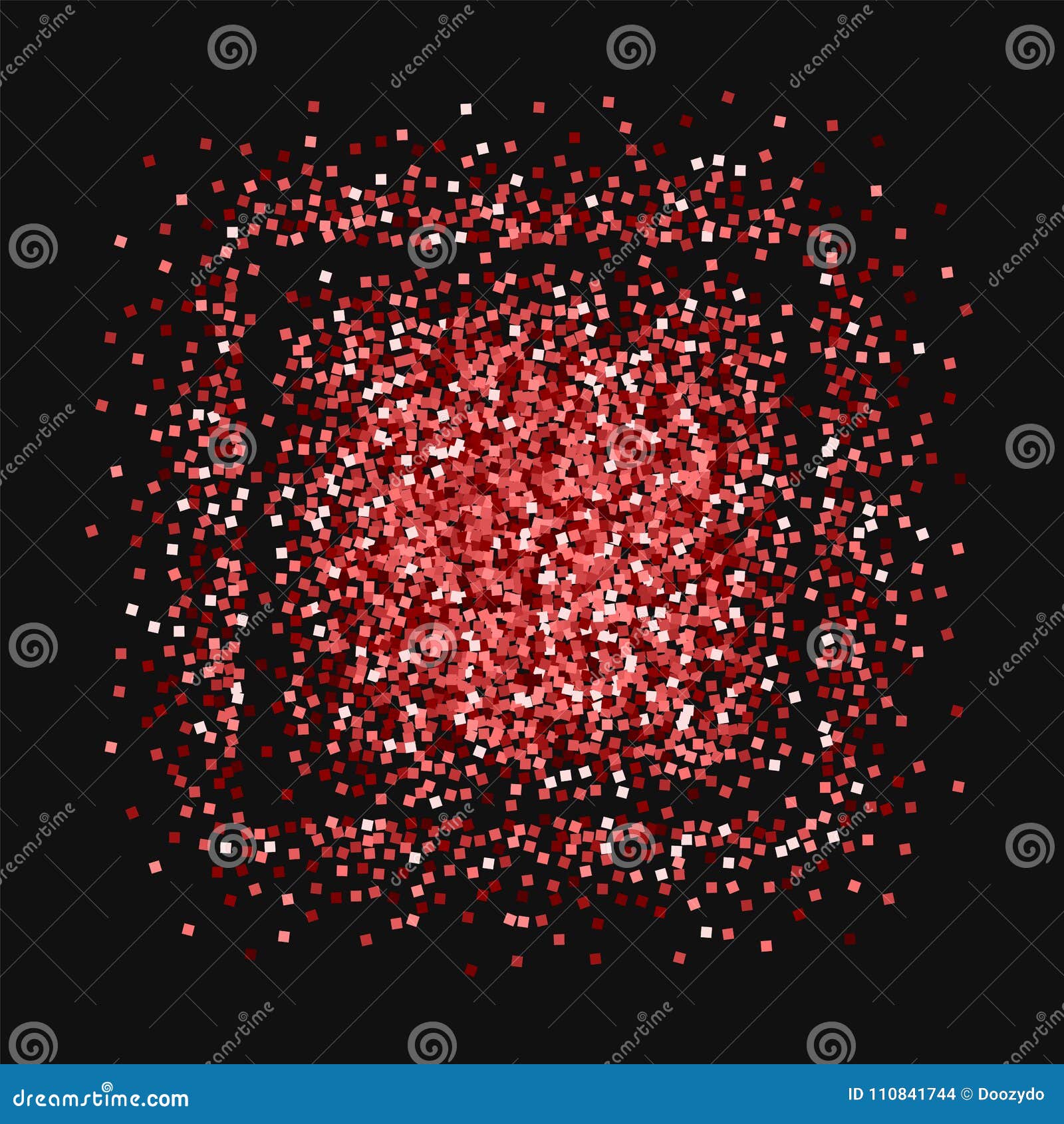 Red gold glitter. stock vector. Illustration of glow - 110841744