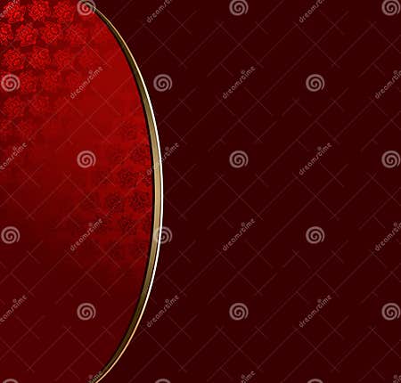 Red Gold Lace Background stock vector. Illustration of line - 4415112