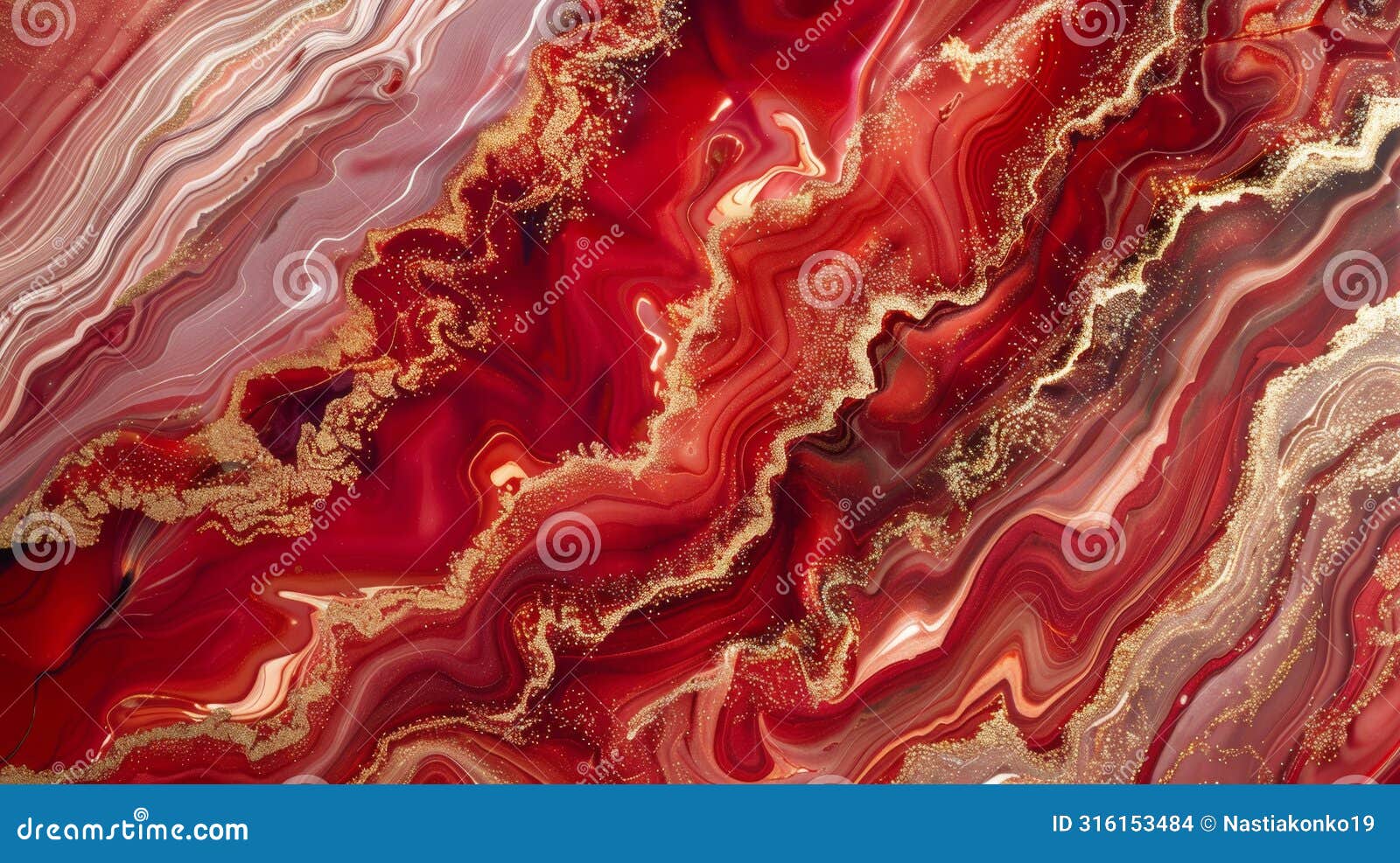 Red and Gold Marble Background Stock Photo - Image of texture, veins ...