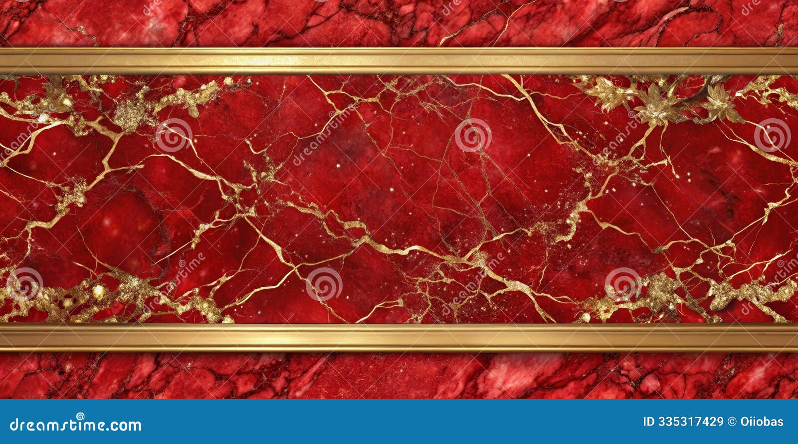 Red and Gold Marble with Gold Frame - Elegant and Luxurious Background ...