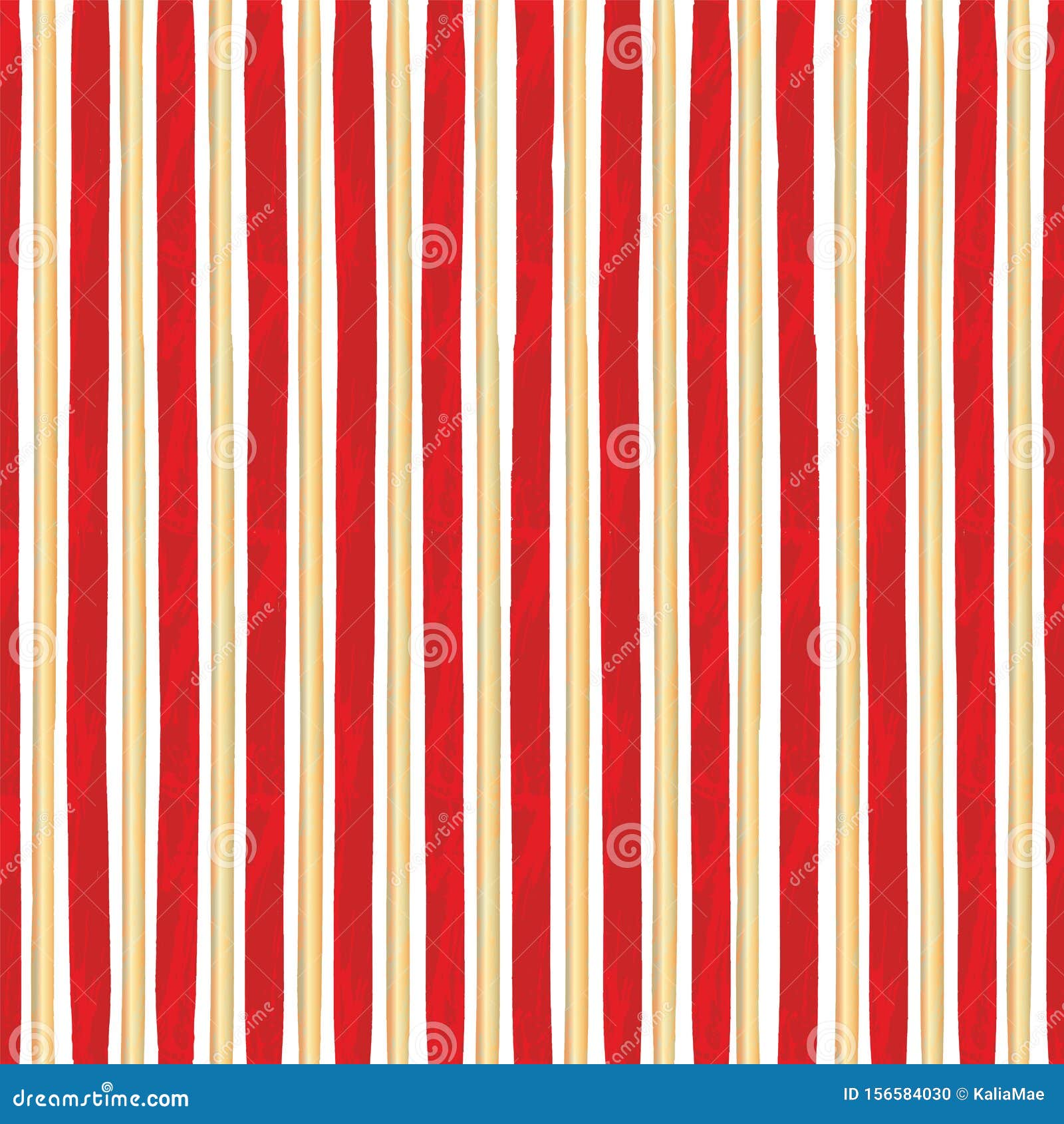 Red and Gold Vertical Stripes Seamless Pattern Stock Illustration ...