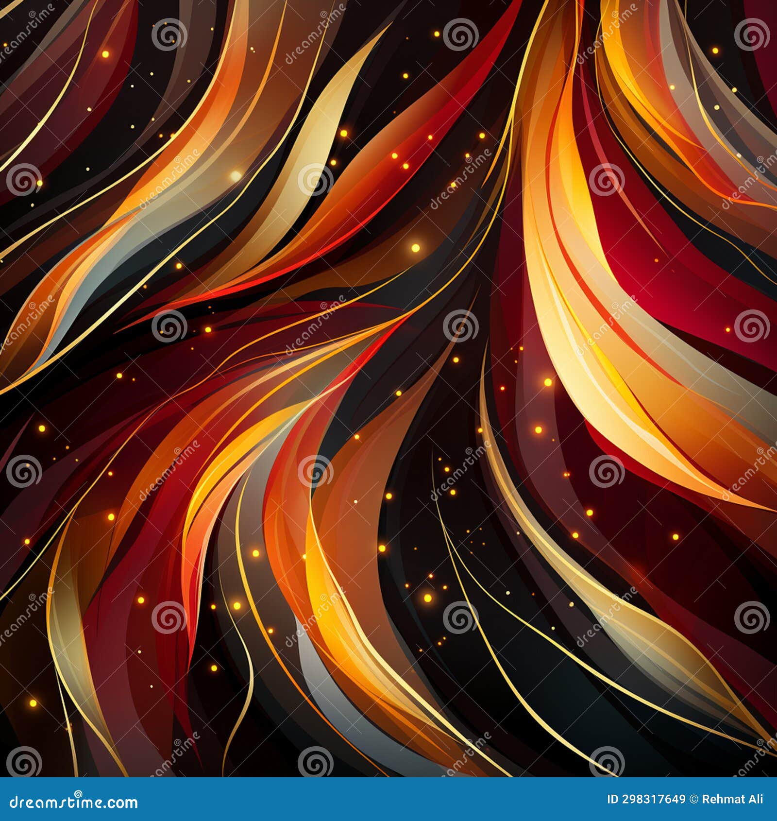 Red and Golden Abstract Pattern Backgrounds Stock Image - Image of ...