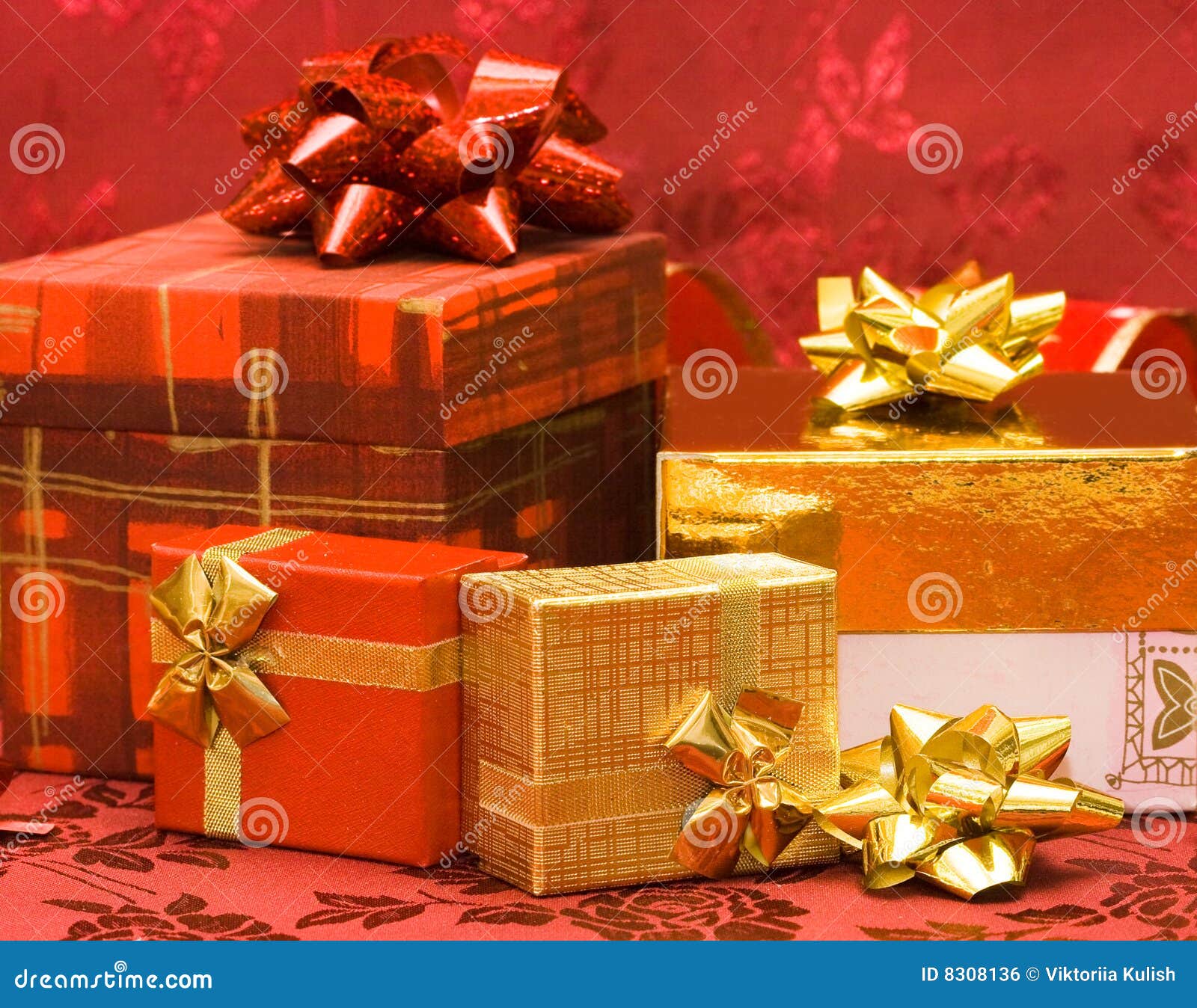 Red and golden gift boxes stock photo. Image of birthday - 8308136 Red and golden gift boxes stock photo. Image of birthday - 8308136