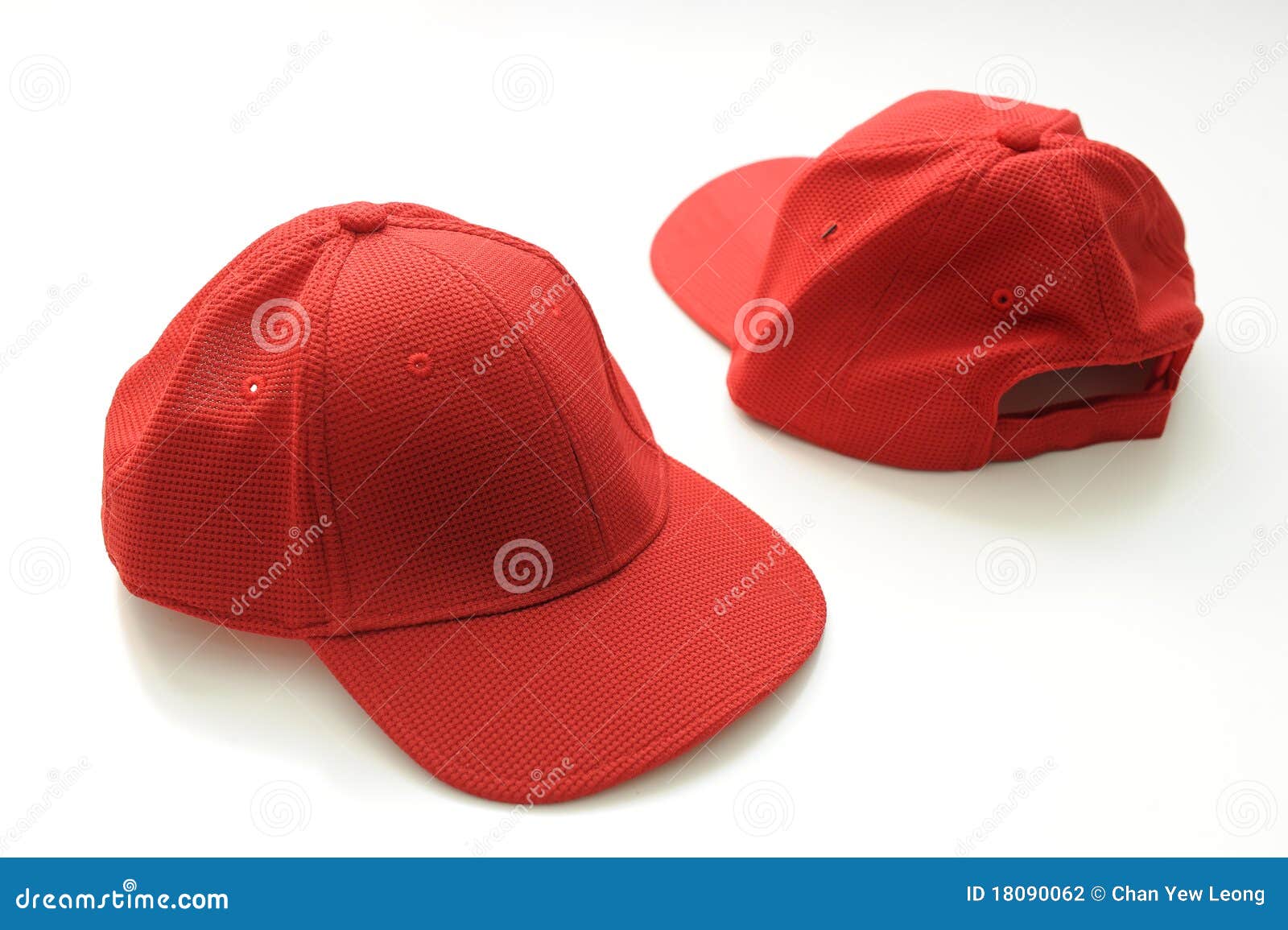 Red golf cap stock photo. Image of golf, accessories - 18090062