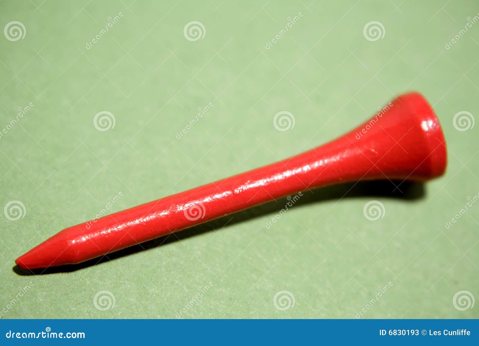 Red golf tee stock image. Image of reddish, bright, sport - 6830193