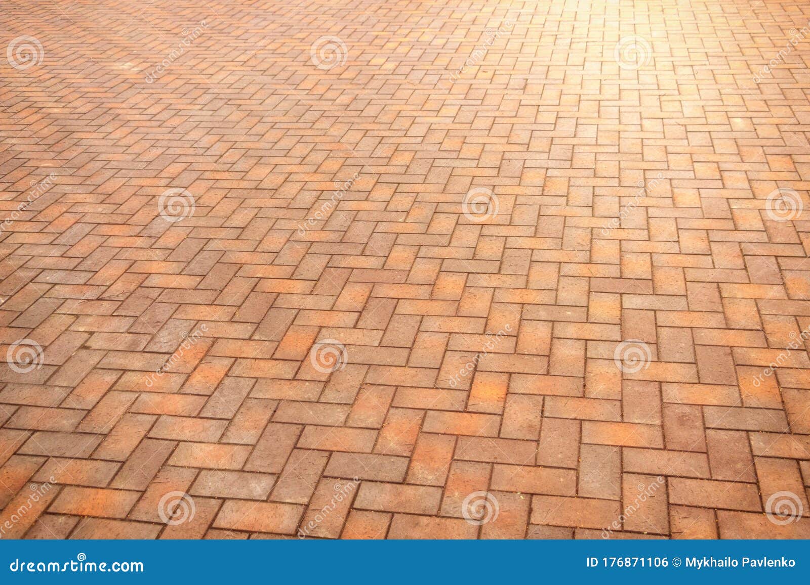 Red, Gorgeous, Rectangular Ceramic Clinker Tile for Patio or Sidewalk ...