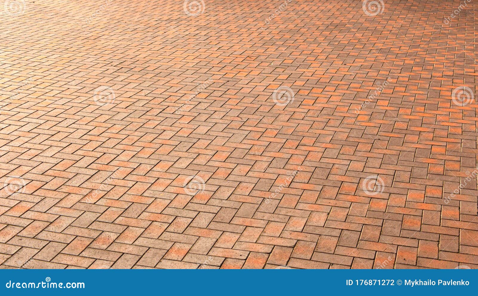 Red, Gorgeous, Rectangular Ceramic Clinker Tile for Patio or Sidewalk ...