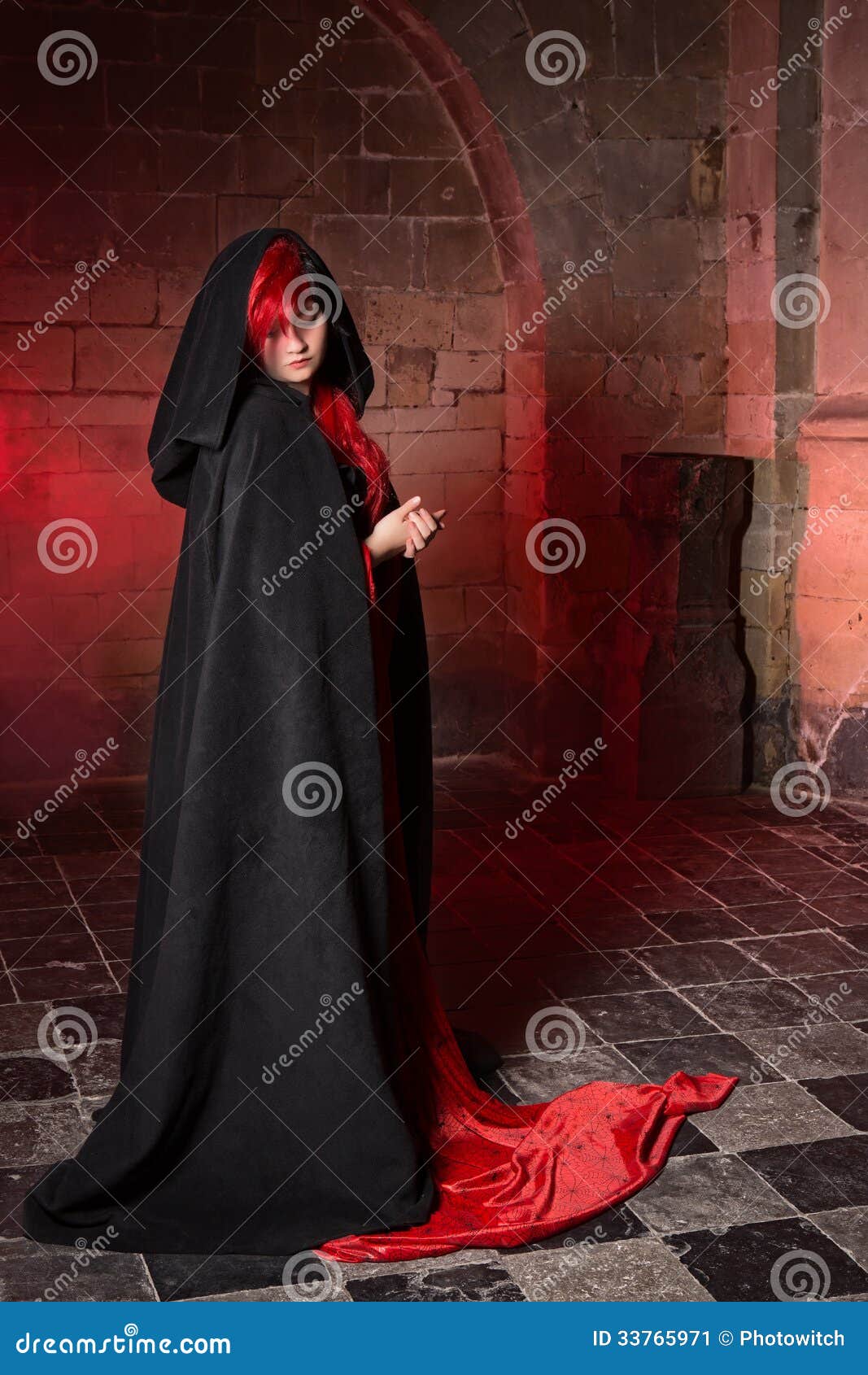 Red Gothic Witch
