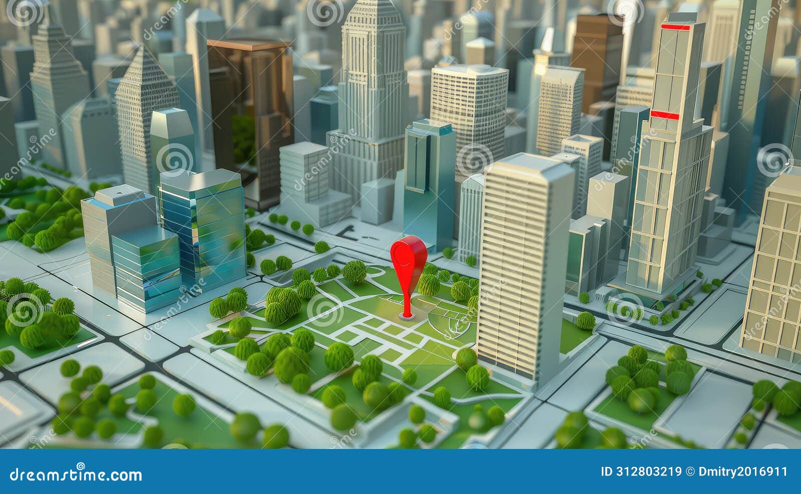 Red GPS marker on the map. stock image. Image of satellite - 312803219