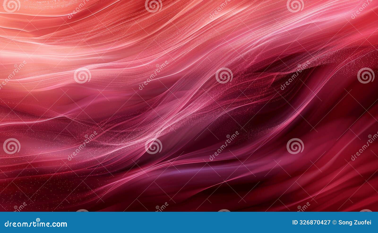 Red Gradient Abstract Background Elegant Modern Soft Curves High ...