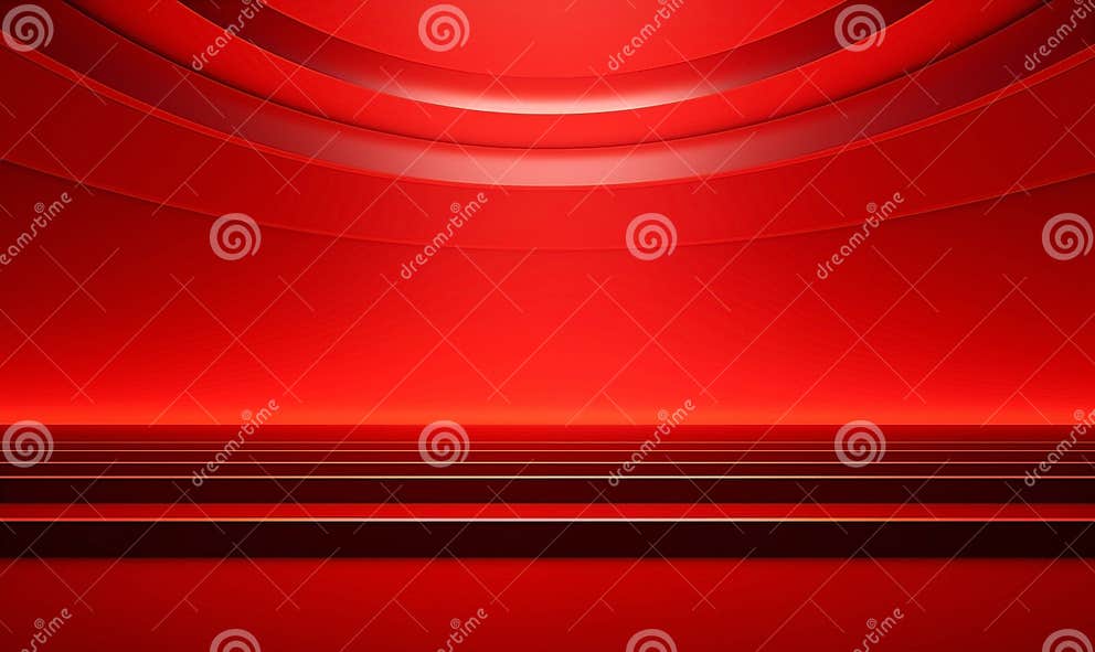 Red Gradient Light Abstract Background. Stage Lights Red Background ...