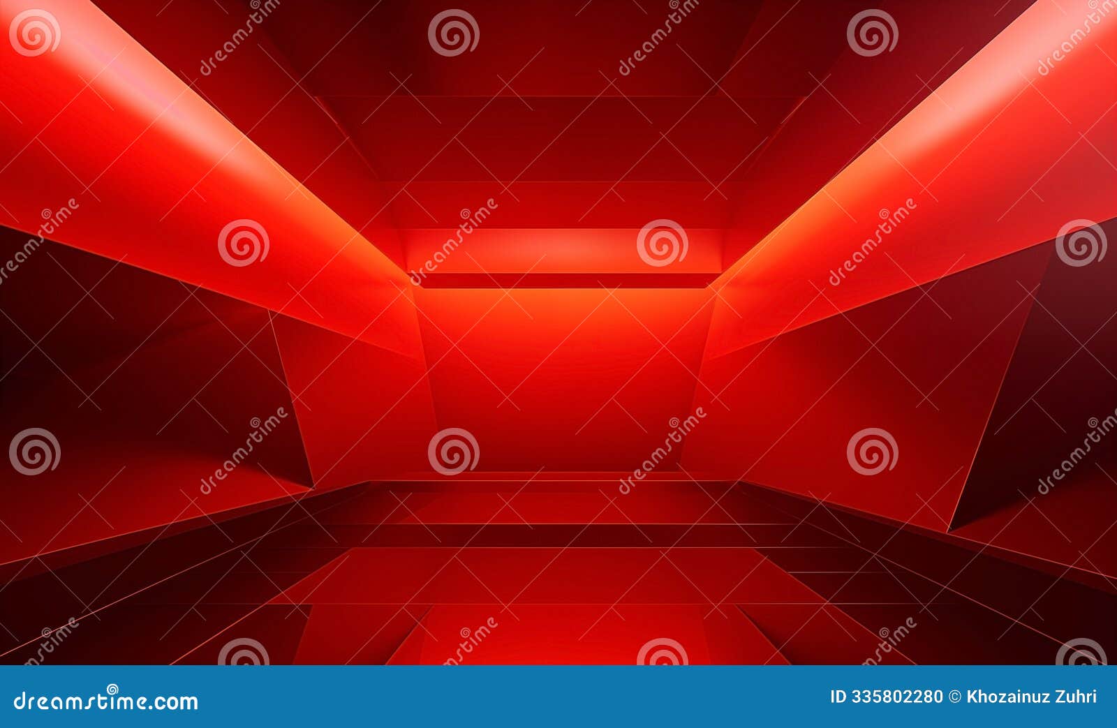 Red Gradient Light Abstract Background. Stage Lights Red Background ...