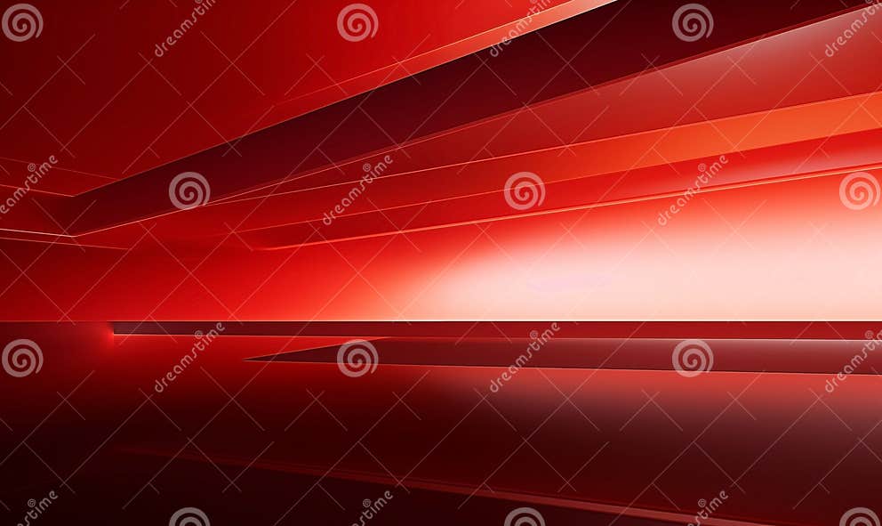 Red Gradient Light Abstract Background. Stage Lights Red Background. Red Lighting Room ...
