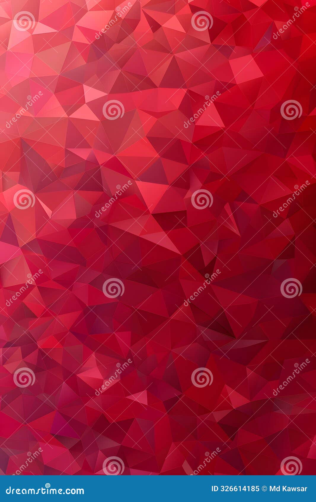 Red Gradient Low Poly Abstract Background Stock Illustration - Illustration of geometric ...