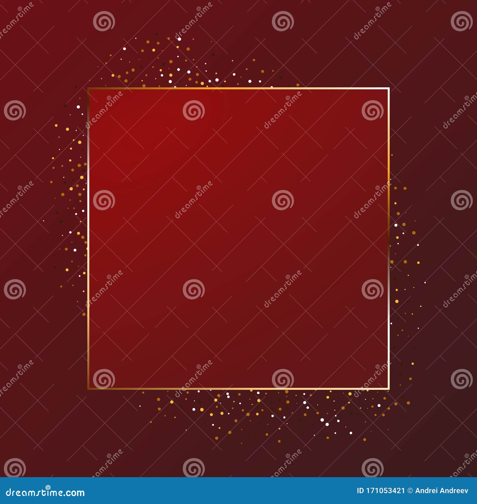 Red Gradient Square Background Vector Illustration Stock Vector ...