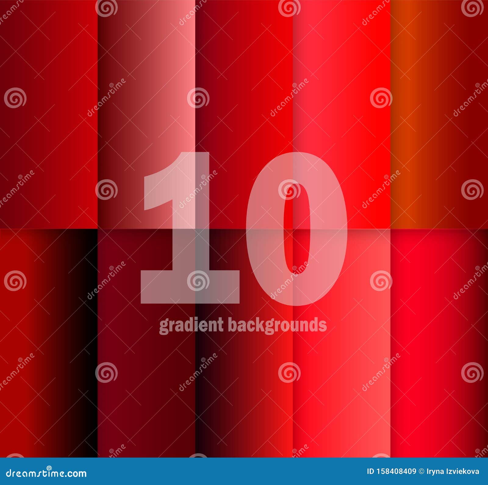 Red gradient vector set stock vector. Illustration of discount - 158408409