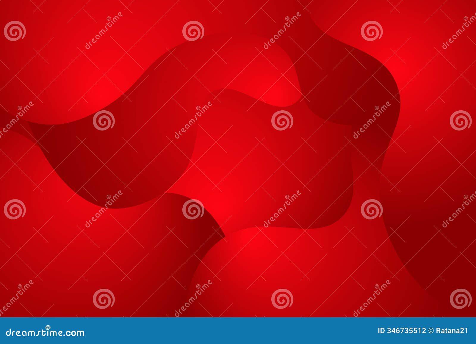 Red Gradient, Wave, Curve Abstract Background, Illustration Vector ...