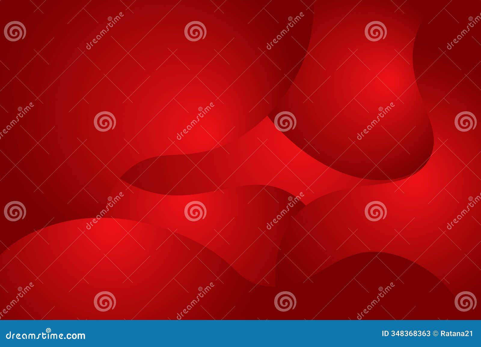 Red Gradient, Wave, Curve Abstract Background, Illustration Vector ...