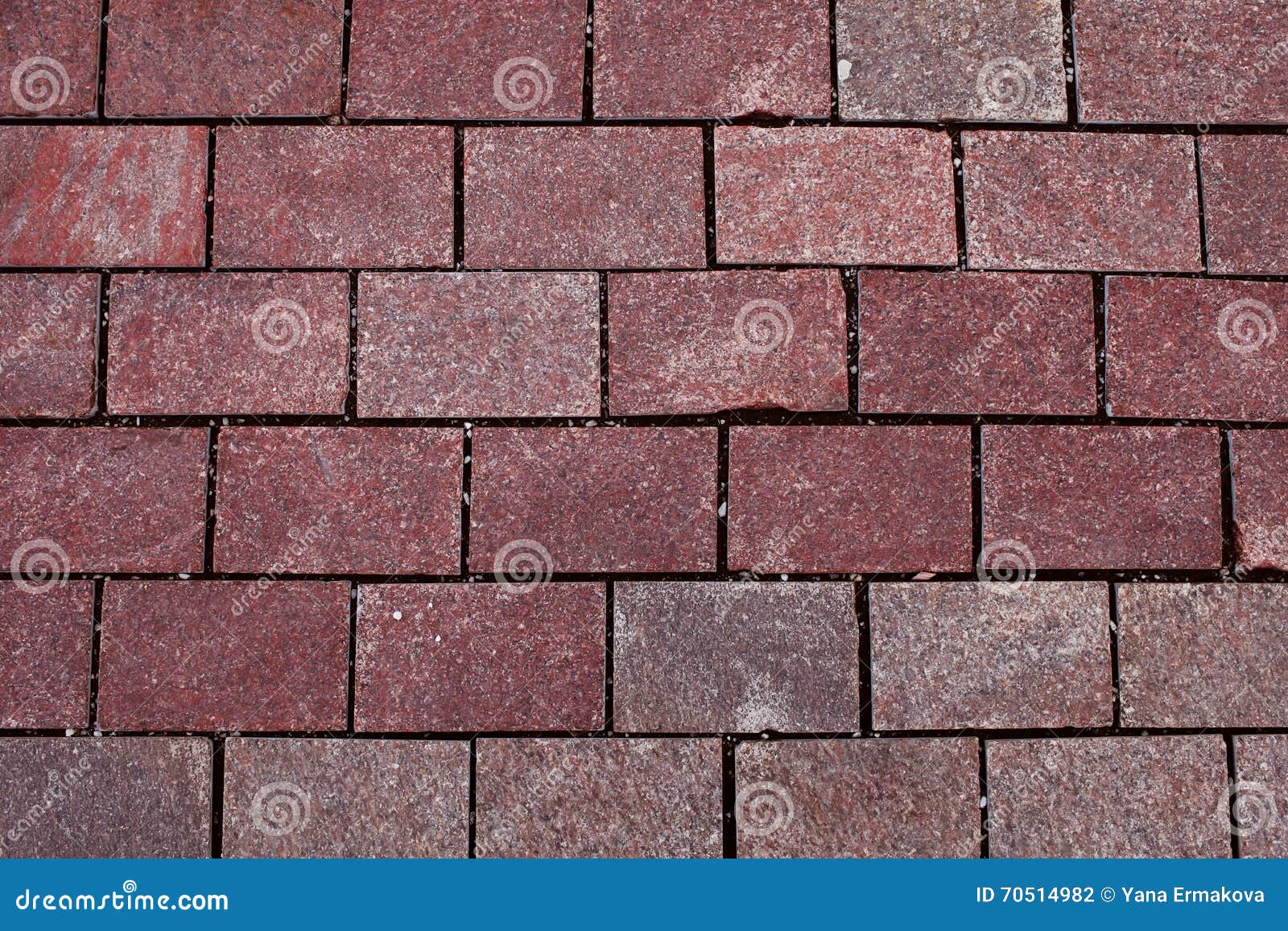 Red Granite Pavement Texture Stock Photo - Image of moscow, paving ...