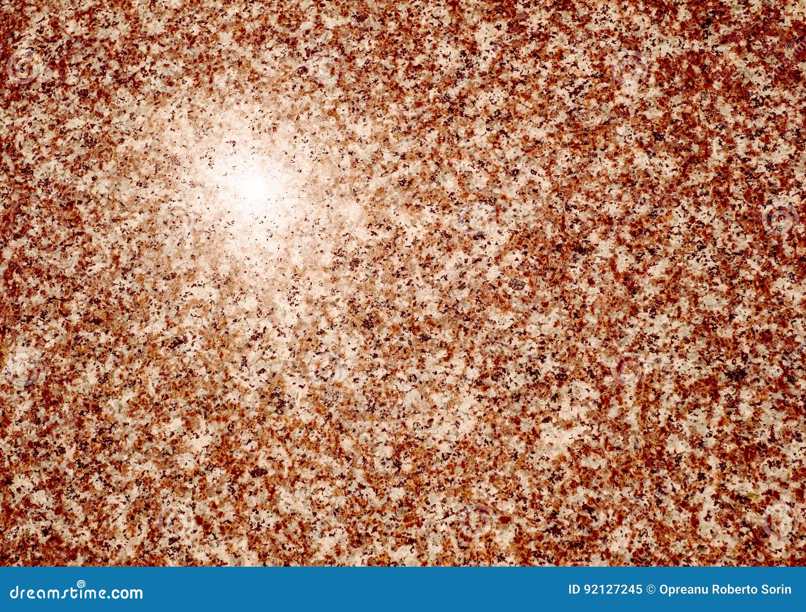Red Granite Stone with Sun Light Reflection Stock Image - Image of ...