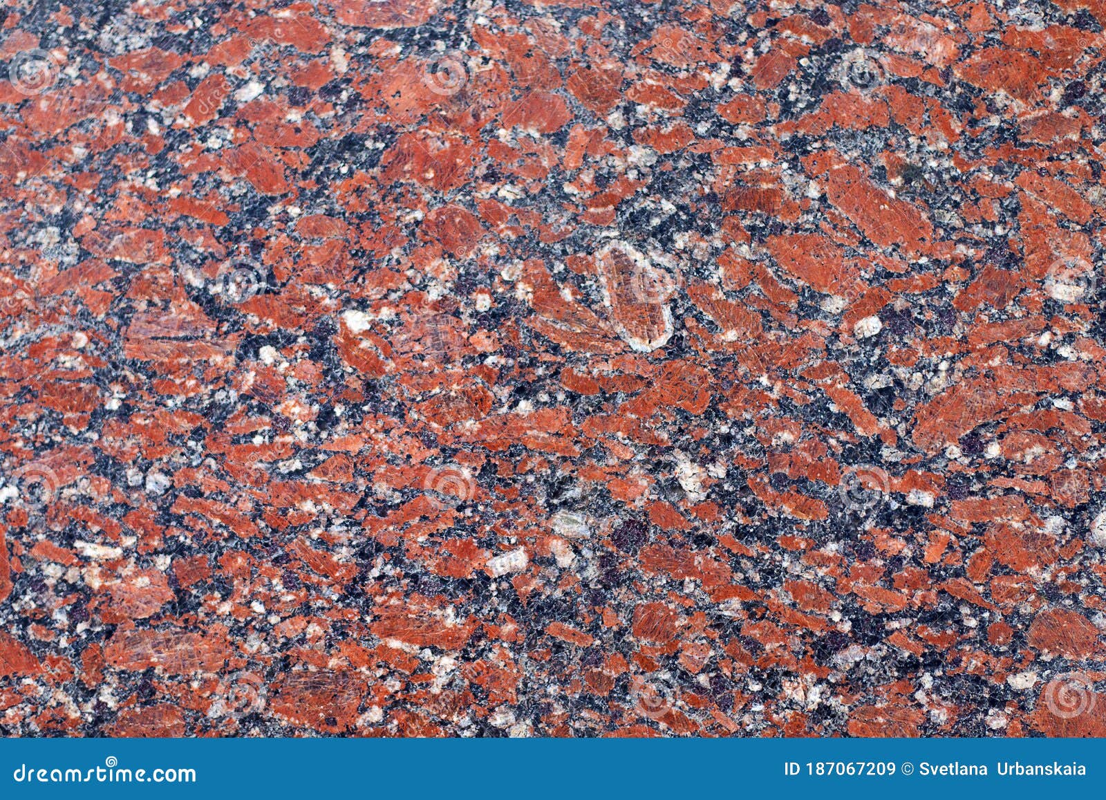 Red Granite Stone Texture. Natural Stone Red Granite . Bright Hard ...