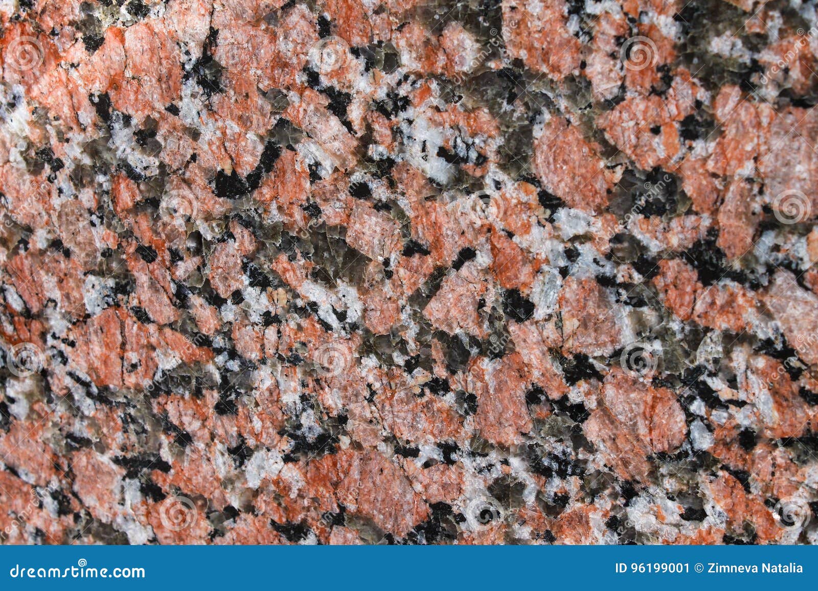 Red Granite Texture, Close-up Photo Stock Image - Image of mineral ...