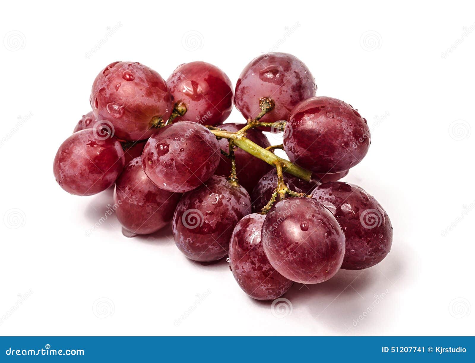 Juicy red grapes stock image. Image of meal, food, grape - 51207741