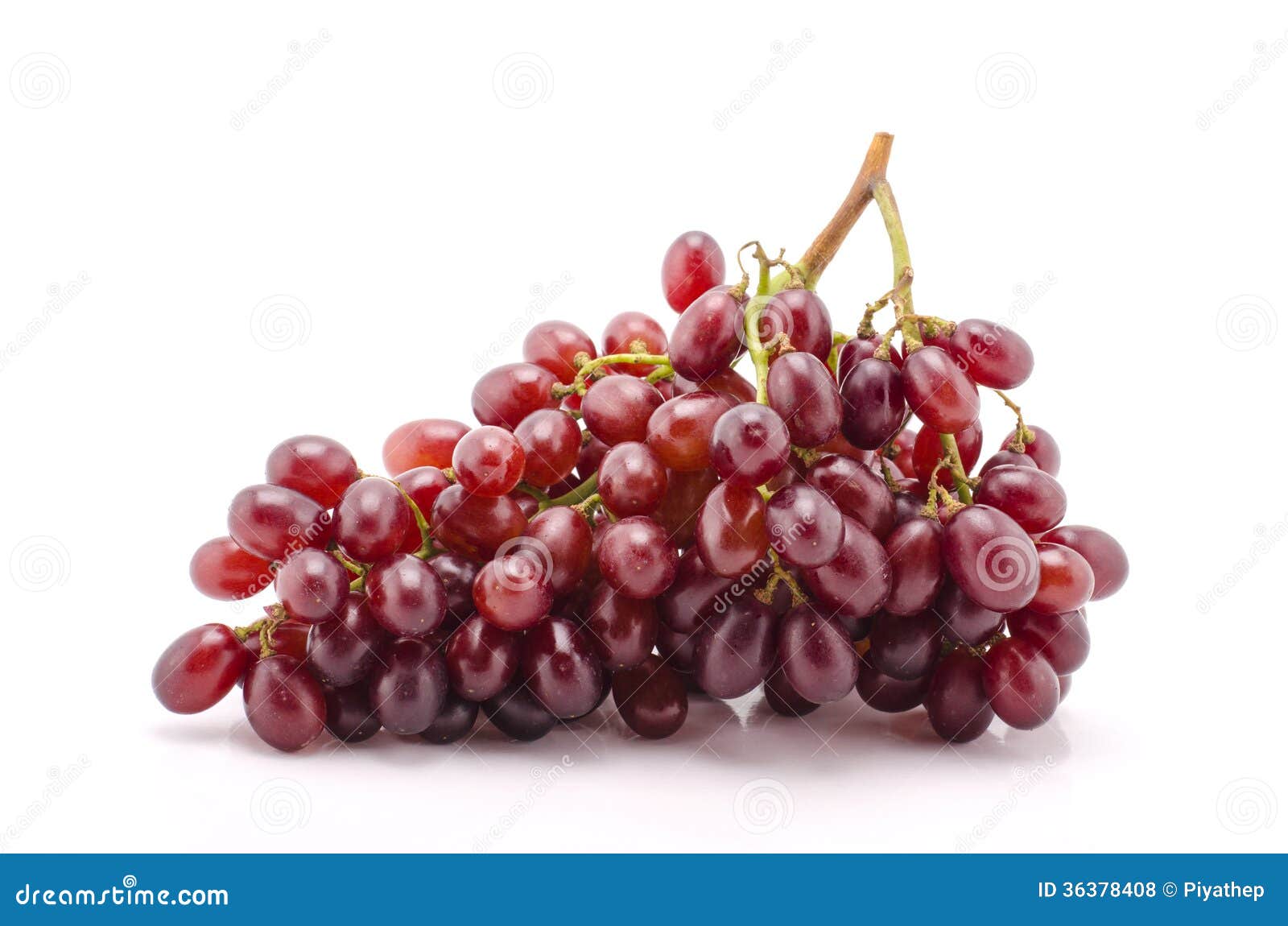 Red Grape Isolated on White Stock Photo - Image of shot, people: 36378408