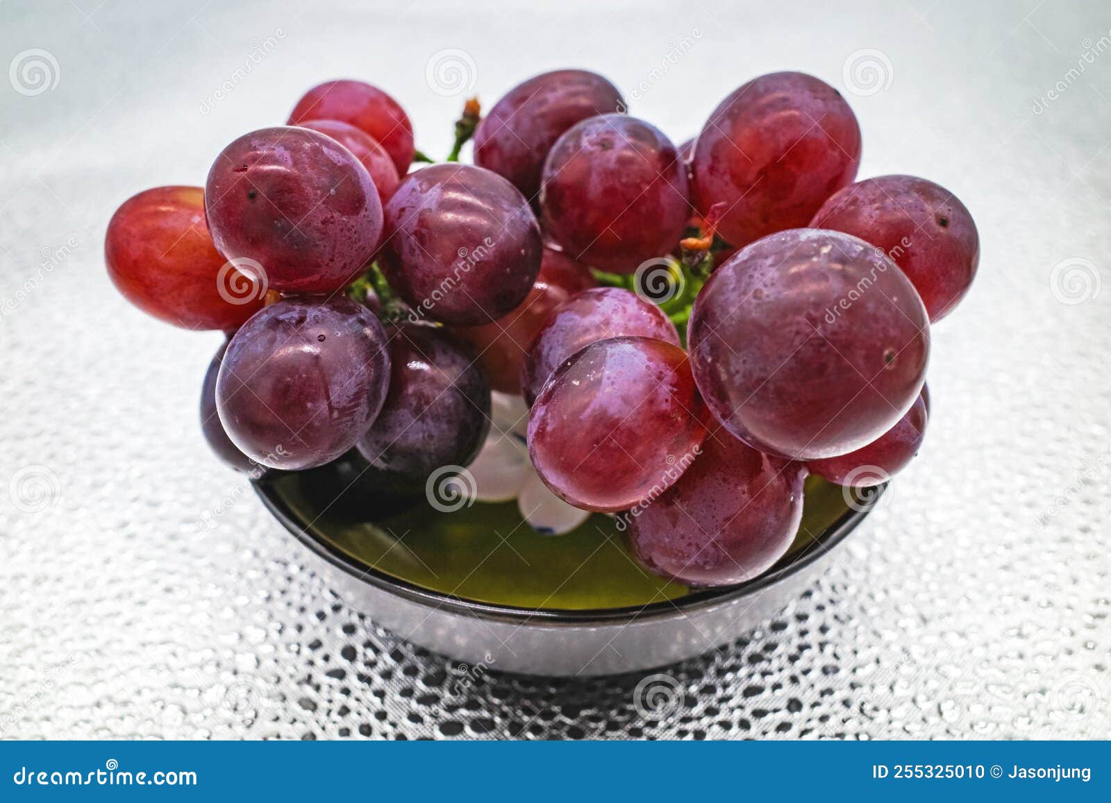 Red grape fruit stock photo. Image of snack, home, cake - 255325010