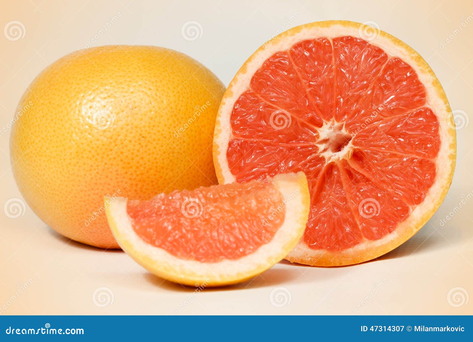Red grapefruit stock image. Image of eating, colorful - 47314307