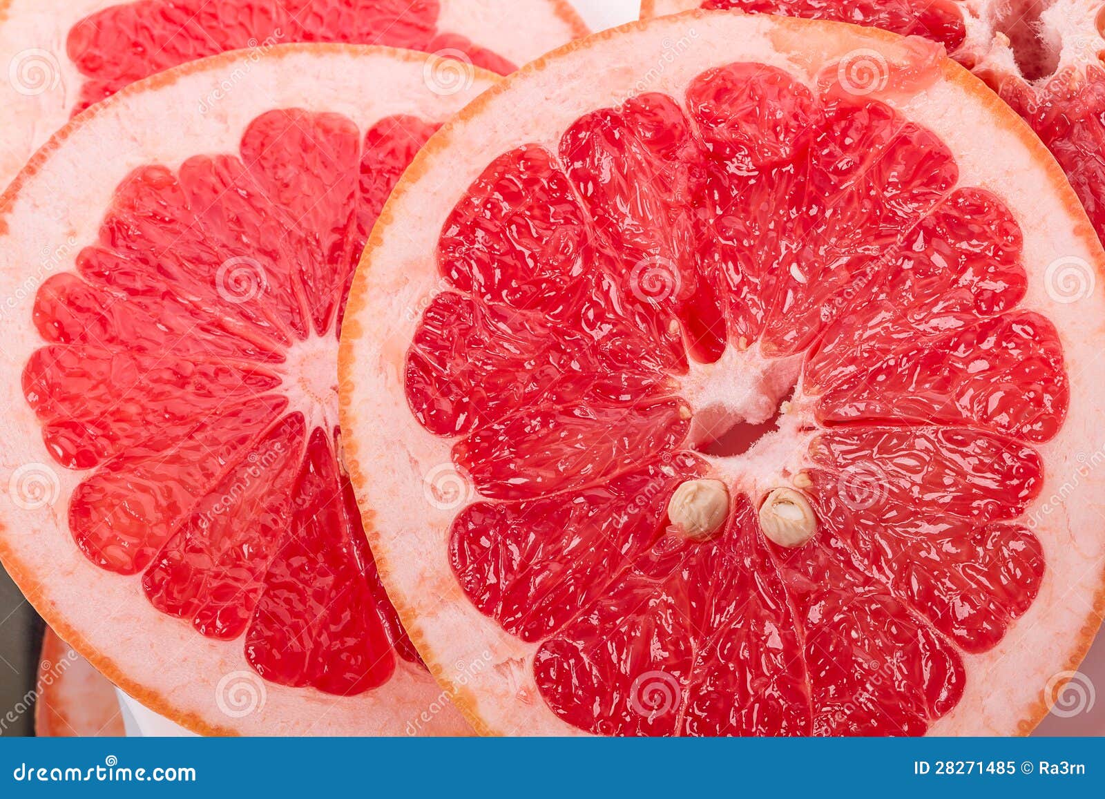 Red Grapefruit Portion stock image. Image of eating, food - 28271485