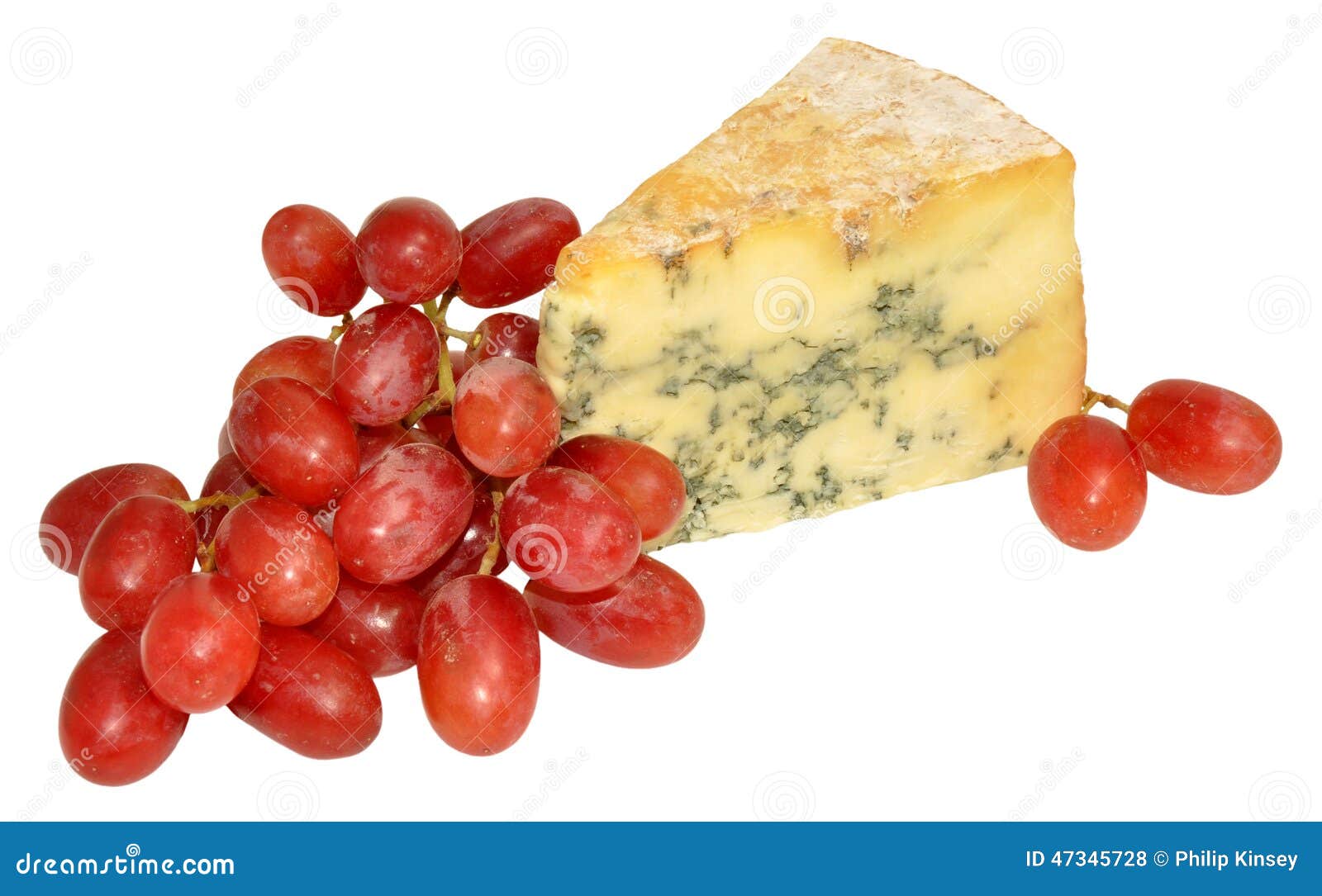 Red Grapes and Blue Stilton Cheese Stock Photo - Image of veins, white ...