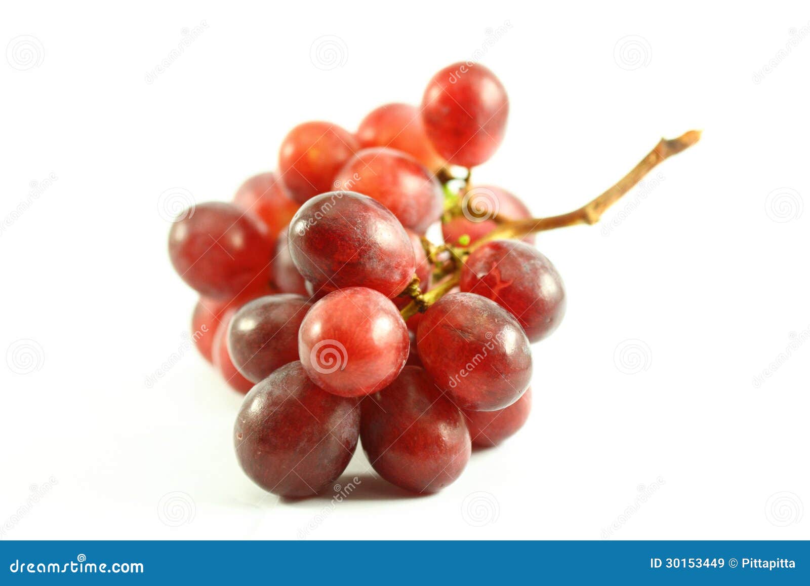 Red grapes stock image. Image of autumn, health, nutrition - 30153449
