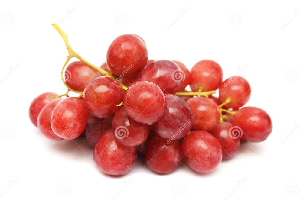 Red Grapes String stock image. Image of fresh, refreshment - 5337349