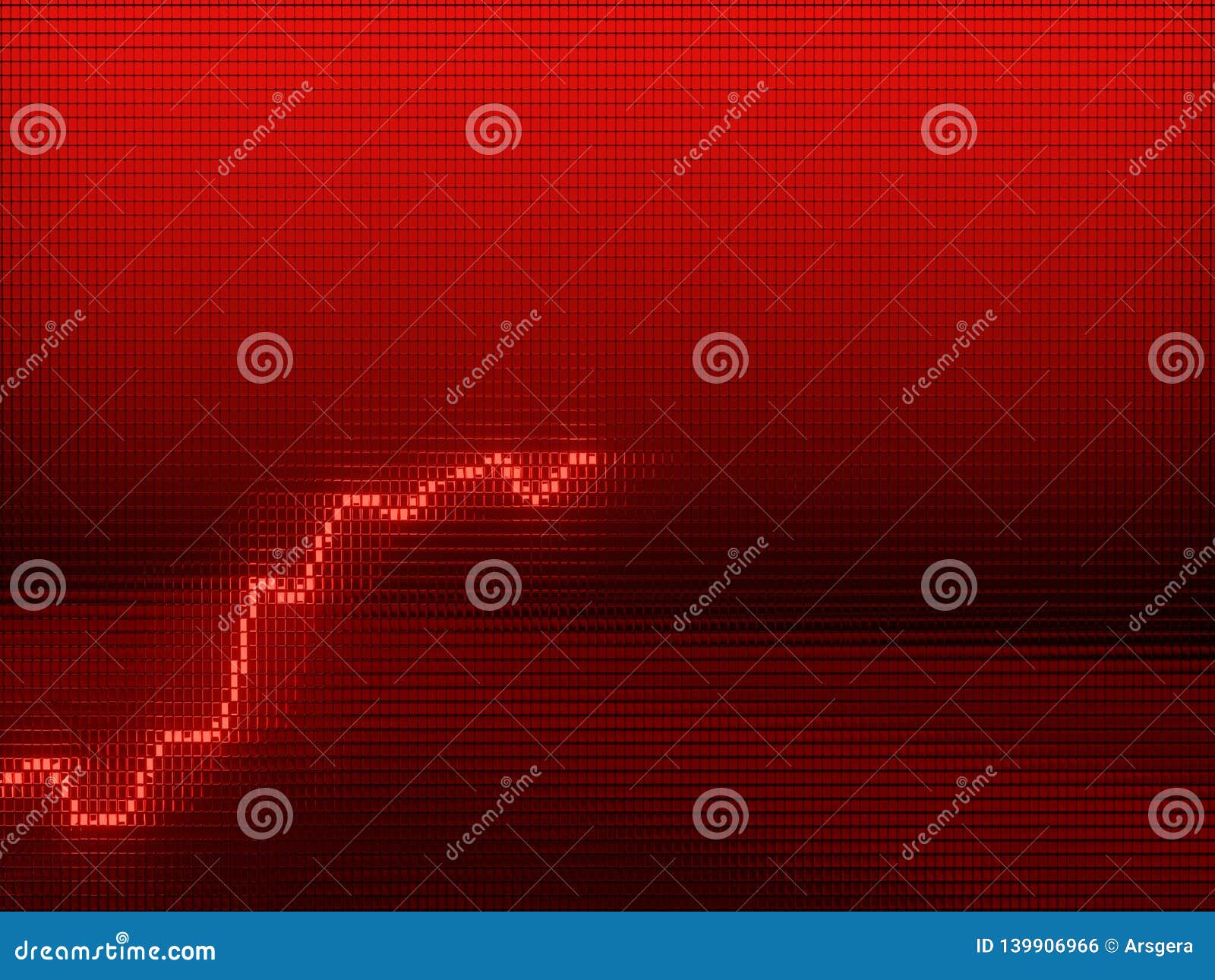 Red Graph Moving Up Chart As Growth and Business Success Stock ... Red Graph Moving Up Chart As Growth and Business Success Stock ...