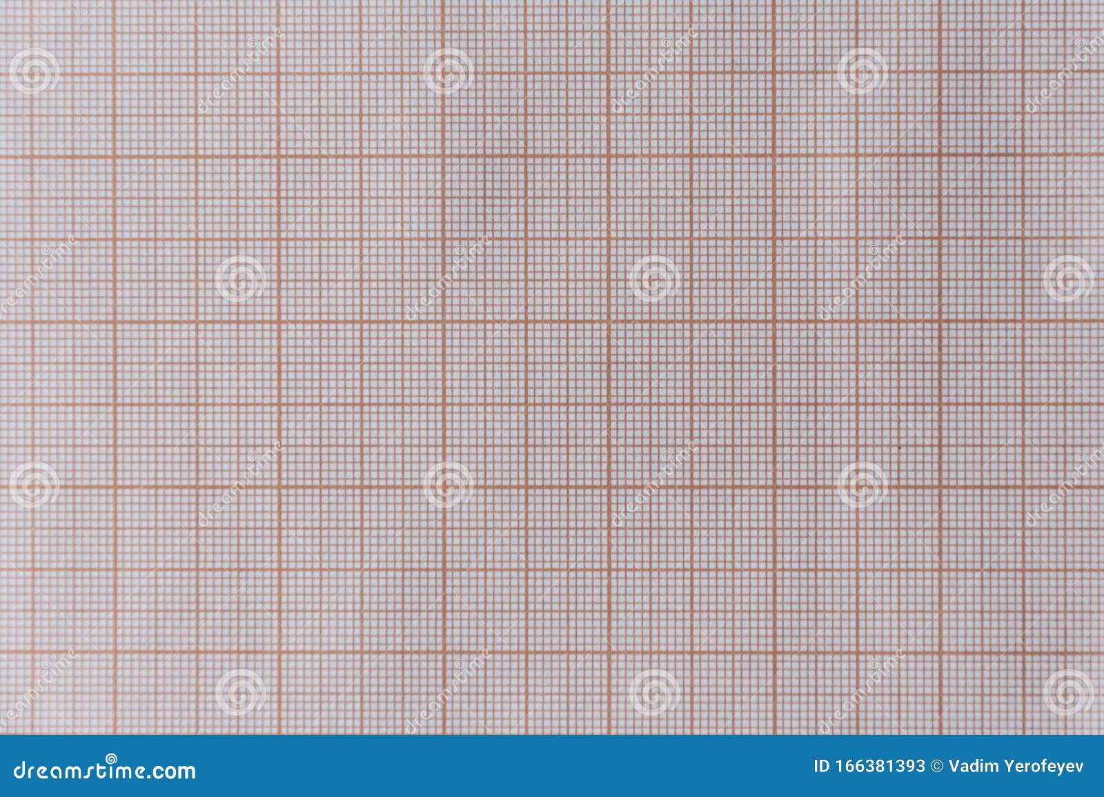 Red Graph Paper Background (close-up Stock Image - Image of closeup ...