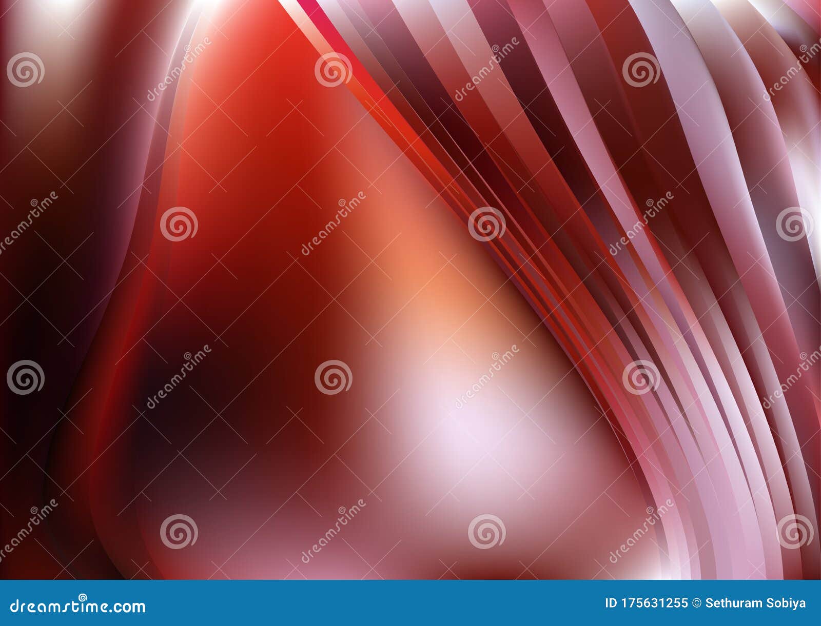 Red Graphics Digital Background Vector Illustration Design Stock Vector ...