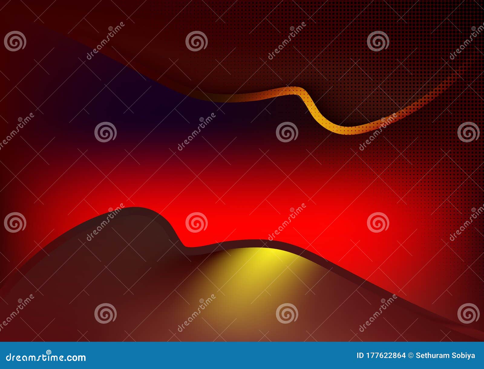Red Graphics Digital Background Vector Illustration Design Stock Vector ...