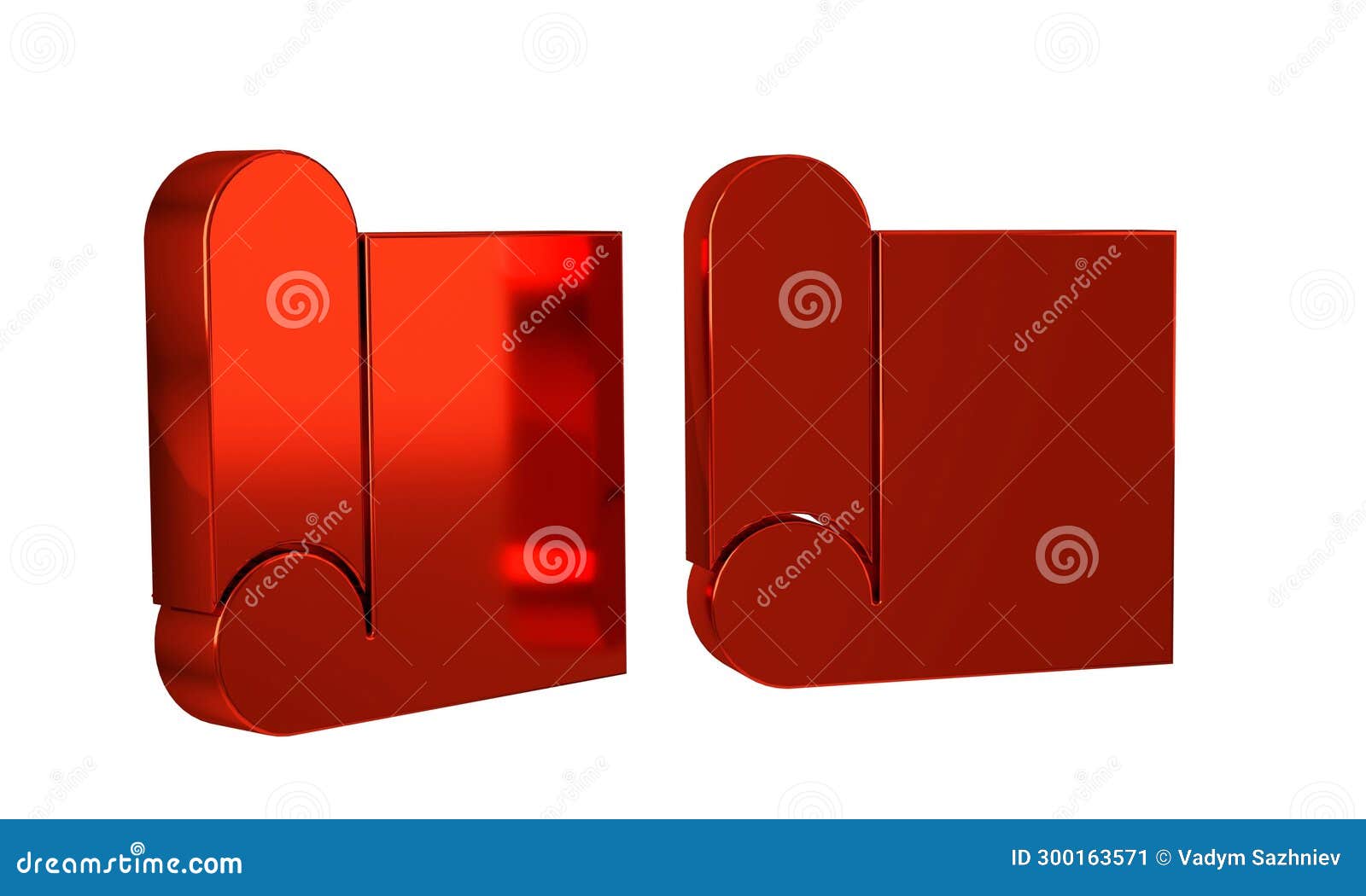 Red Graphing Paper for Engineering Icon Isolated on Transparent ...