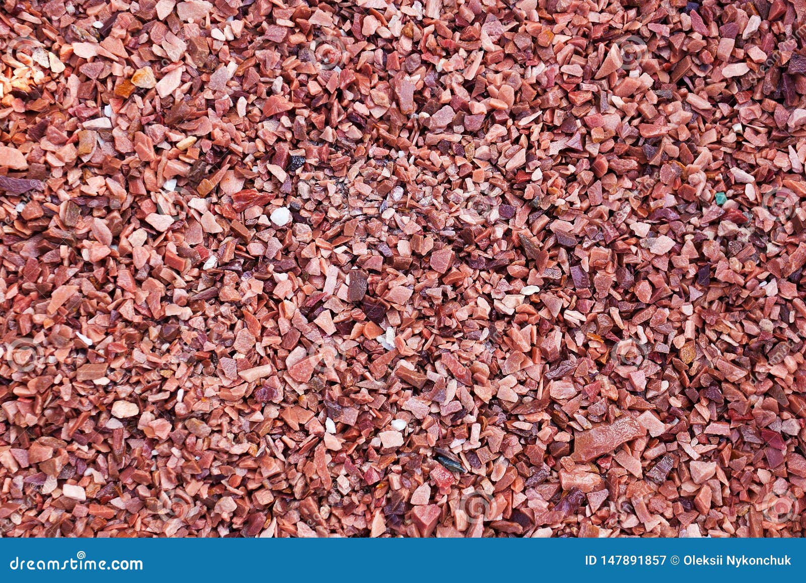 Red Gravel Stone Floor Texture Background Stock Image - Image of ...