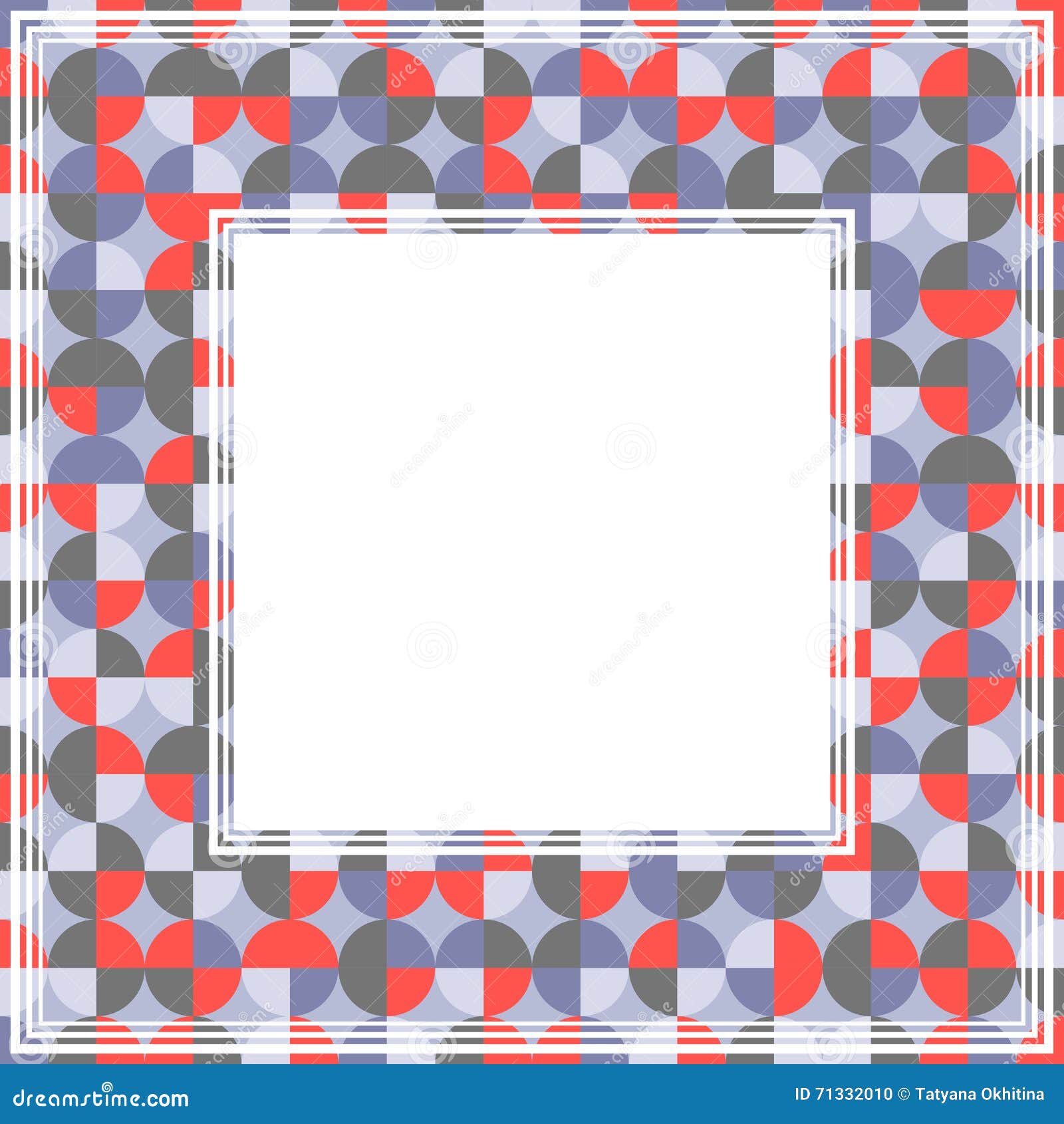 Red gray abstract border stock vector. Illustration of border - 71332010