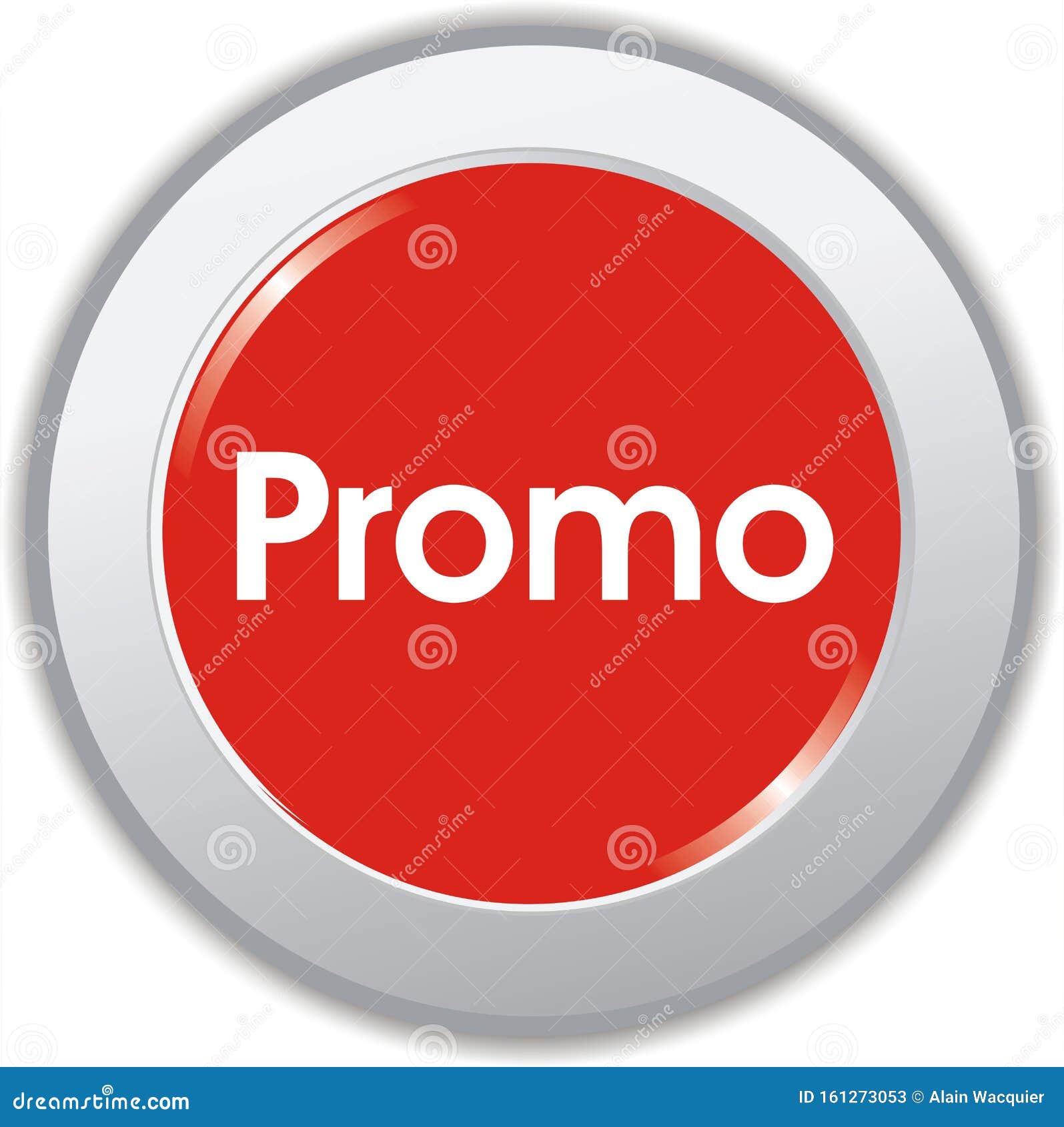 Button with French Top Promotion Stock Illustration - Illustration of ...