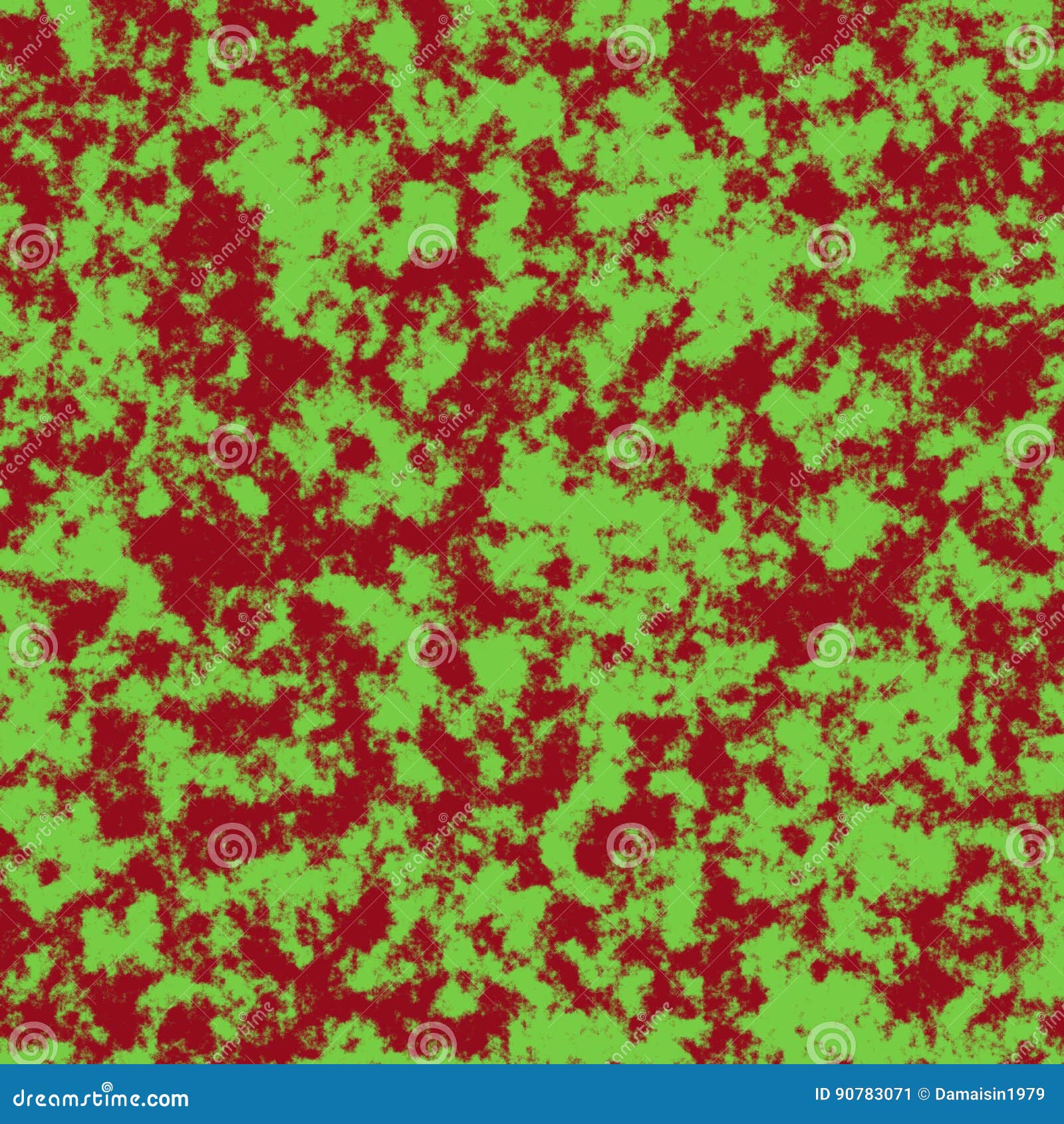 Red and Green Abstract Design Stock Illustration - Illustration of ...