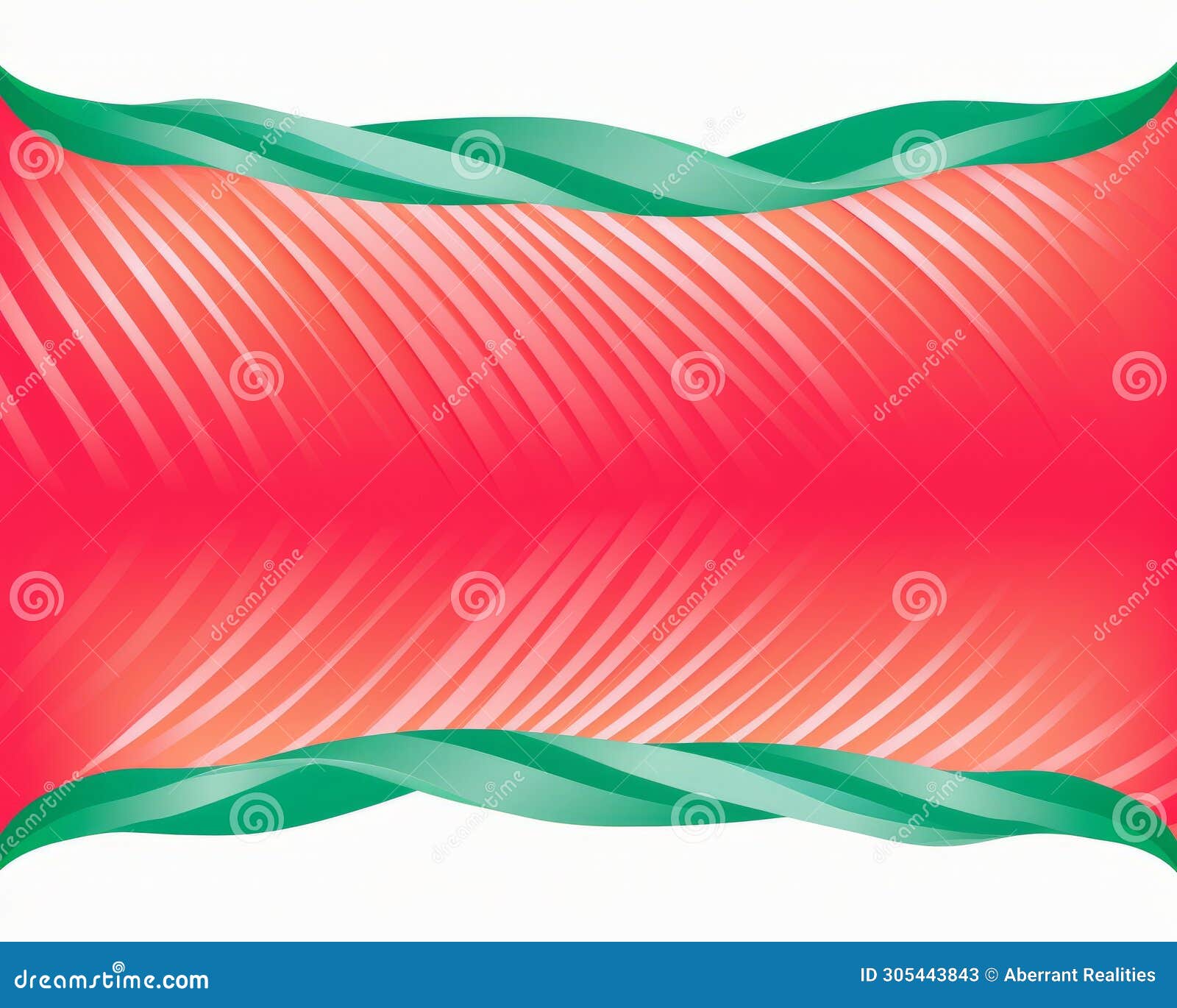 A Red and Green Background with Wavy Lines Stock Illustration ...