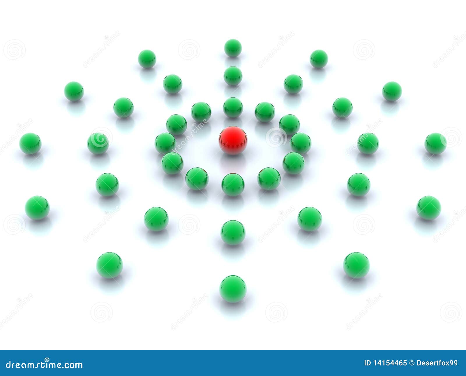 Red and green balls stock illustration. Illustration of sphere - 14154465