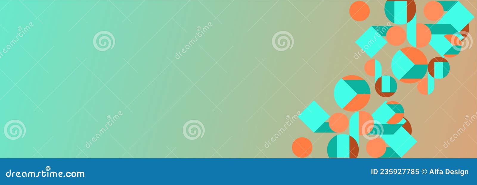 Red and Green Banner Background. Vector Abstract Graphic Design Banner ...