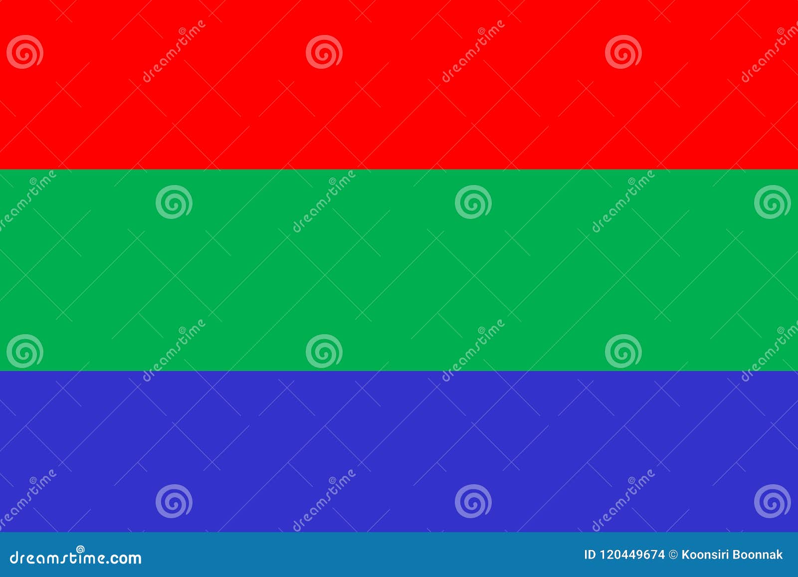 Red Green Blue stock illustration. Illustration of isolated - 120449674