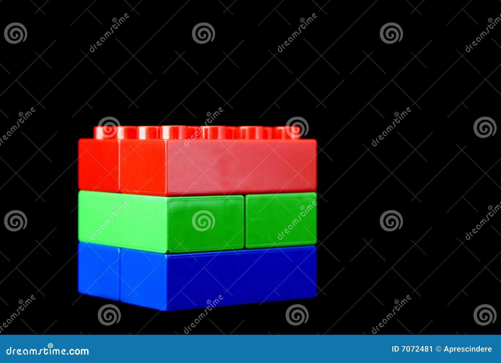 Red, Green and Blue - Rgb Cube Stock Image - Image of lego, palette ...